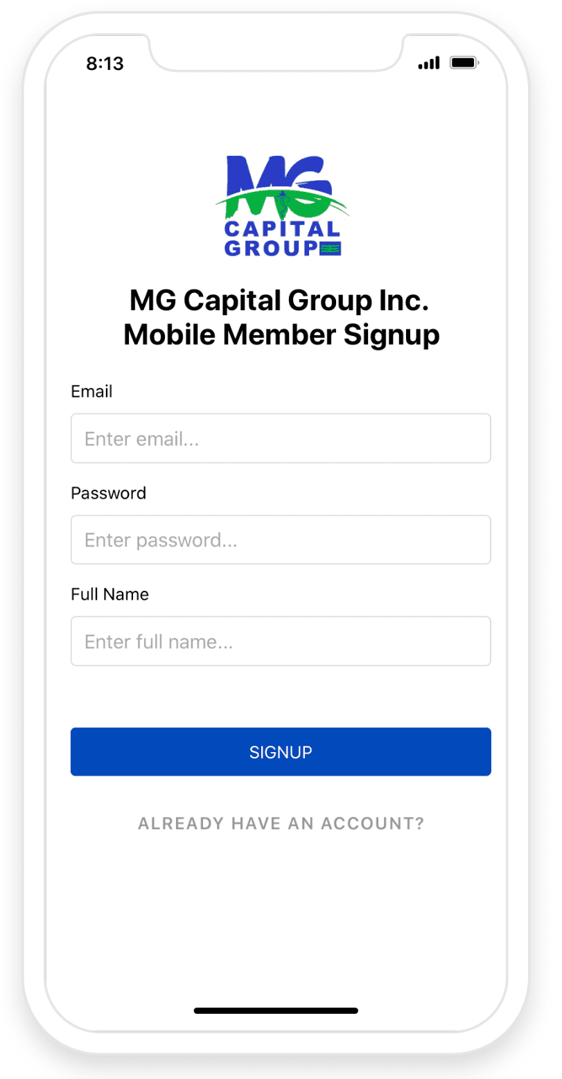 INSTALL MOBILE APP | MG CAPITAL GROUP INC. | PRIVATE FINANCIAL ...